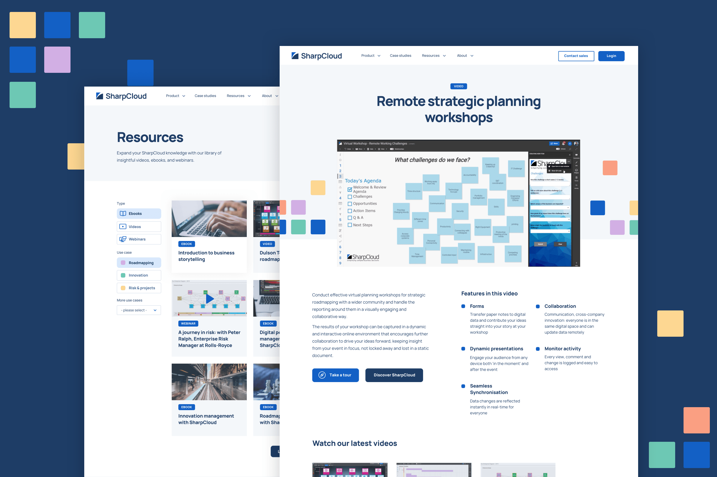 SharpCloud | Web Design